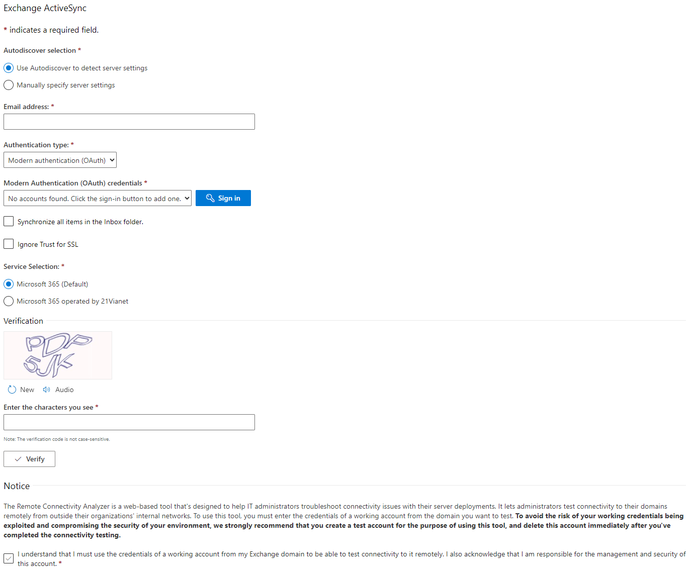 Exchange Online - ActiveSync HTTP OPTIONS Command Status – ENow Software